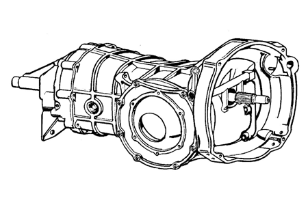 Volkswagen Kever Versnellingsbak, pendelas 31:8, gereviseerd - 111301050P
