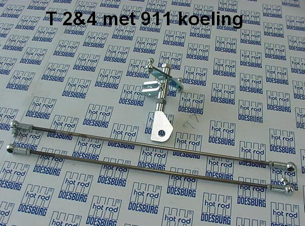 Volkswagen Kever Stangenstelsel voor 911 koeling tbv webers t1/2 ...