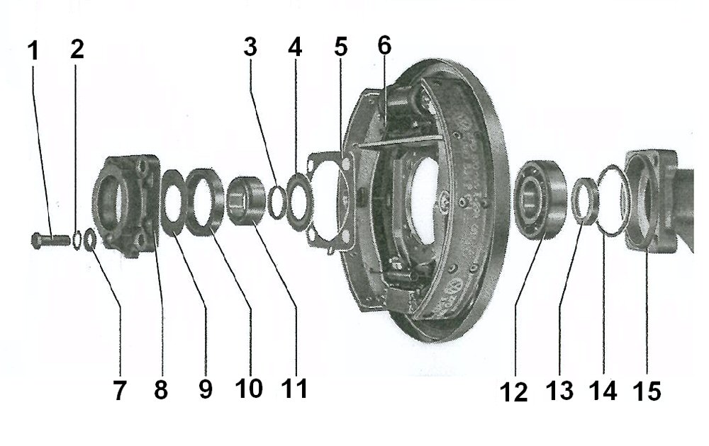 Volkswagen Askeerring & dichting Kever pendelas Hot Rod Webshop