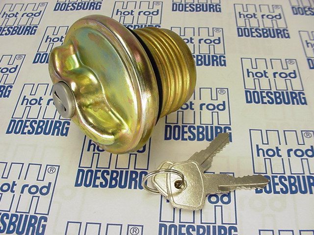 Volkswagen Kever Tankdop t1 met slot schroef '72- a-kw 321201551HA