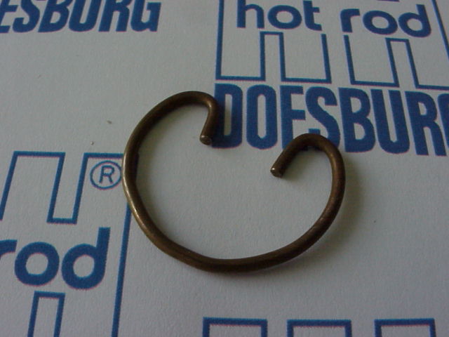 Pistonpen borgveer t1 22x1.5 mm rond